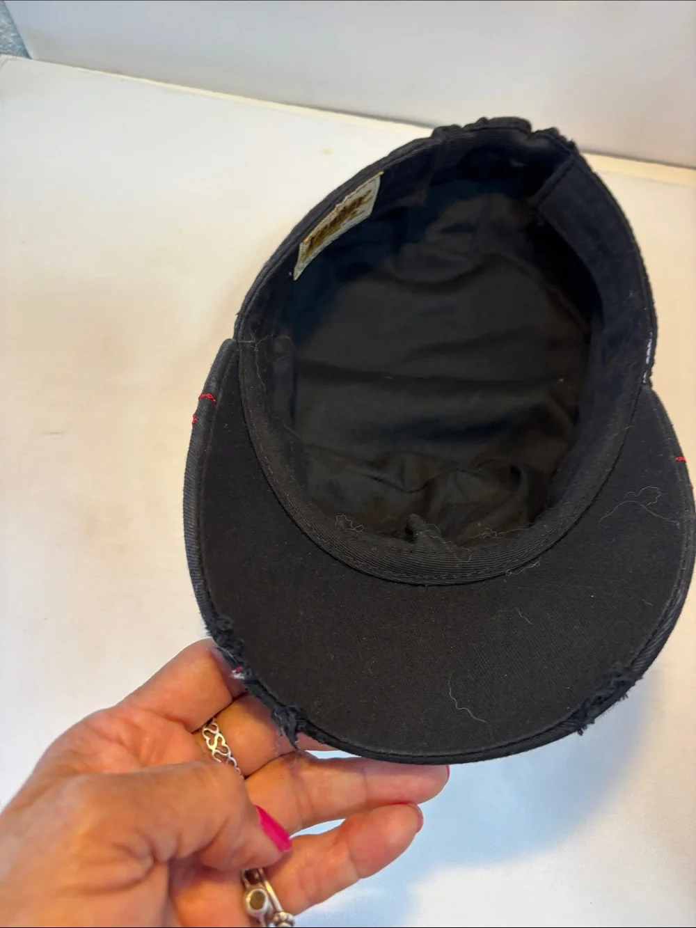 Leader | Accessories | Leader Black Distressed Military Style ...